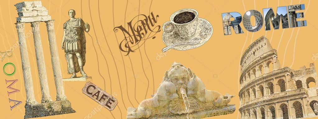 Illustration of rome Stock Photos, Royalty Free Illustration of rome ...