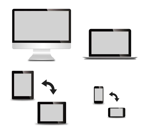 Responsive devices Vector Art Stock Images | Depositphotos