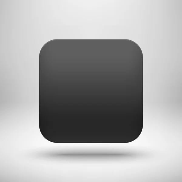 Technology White Blank App Icon Template — Stock Vector © molaruso ...