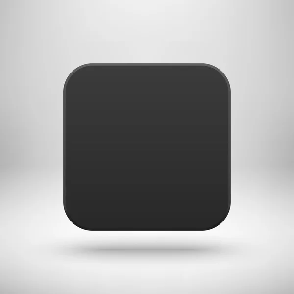 Technology White Blank App Icon Template — Stock Vector © molaruso ...