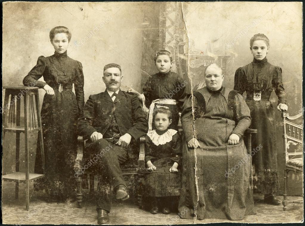 RUSSIAN EMPIRE - CIRCA 1907: A photo taking in the Russian Empire ...