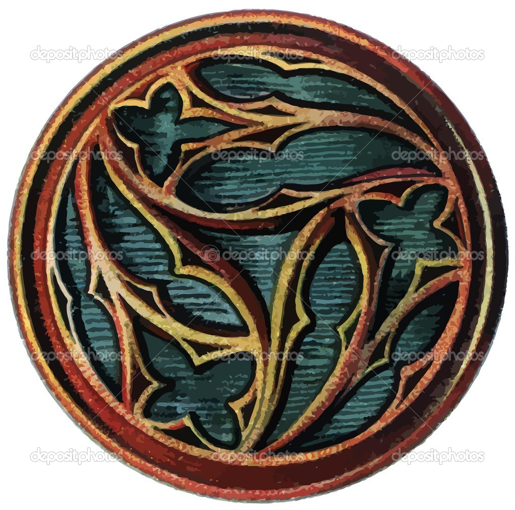 Gothic tracery ornament. Publication of the book Gothic tracery ornament. Publication of the book