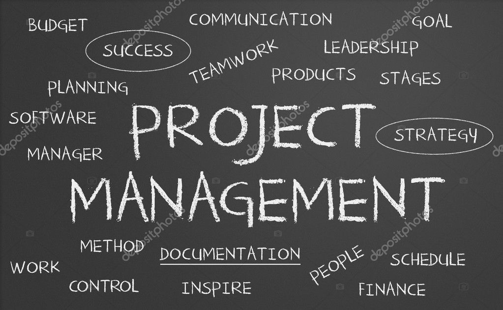 Project management word cloud — Stock Photo © ijdema #35942777