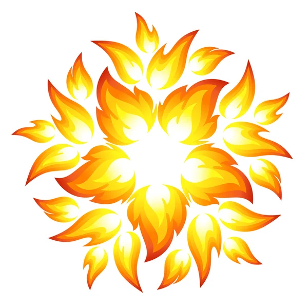 Fire flower Stock Vectors, Royalty Free Fire flower Illustrations ...