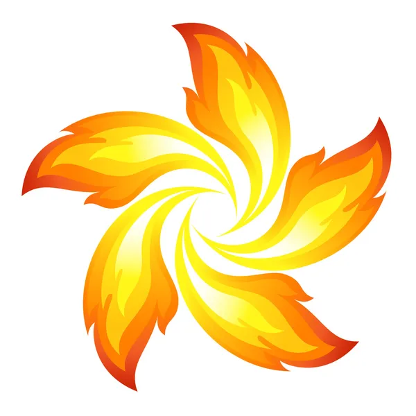 Fire flower Stock Vector Image by ©tatus #12809334