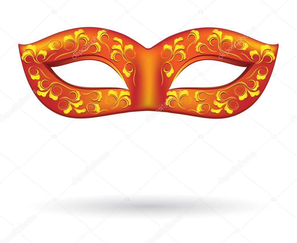 Carnival masks in red Stock Vector Image by ©tatus #19757407