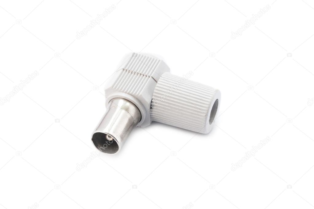 TV-connector plug. Stock Photo by ©eevl 12010615
