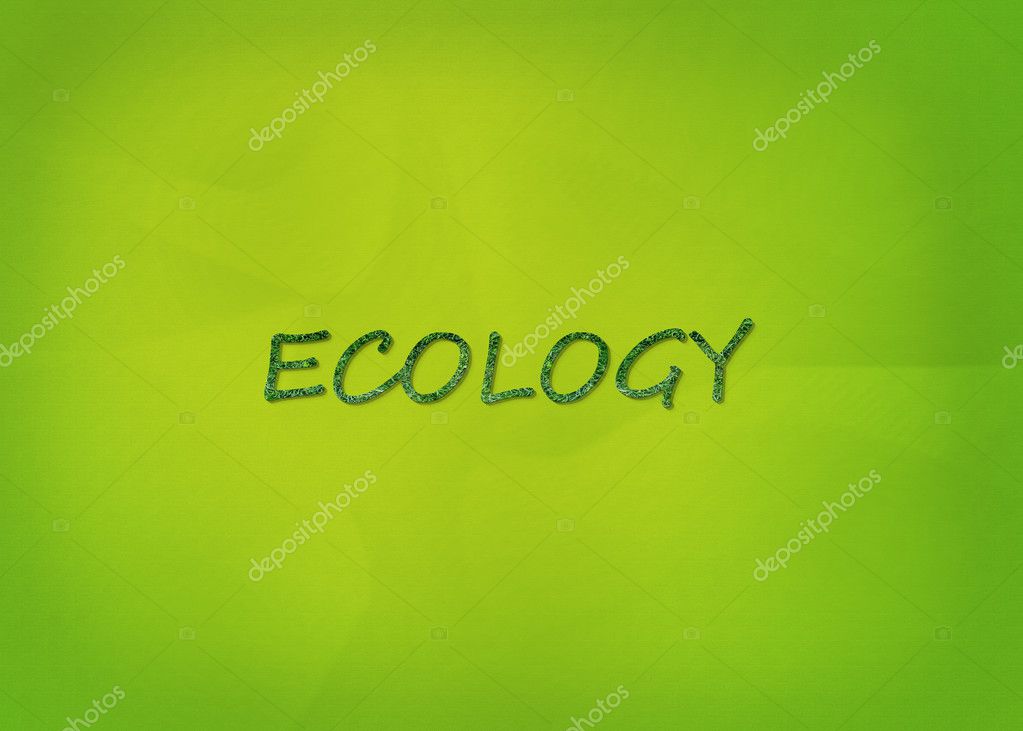 Ecology abstract background. — Stock Photo © eevl #27739477