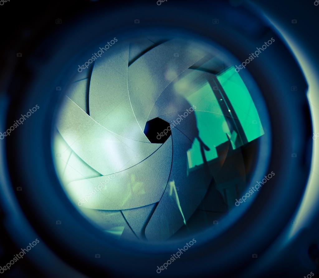 The diaphragm of a camera lens. Stock Photo by ©eevl 42170147