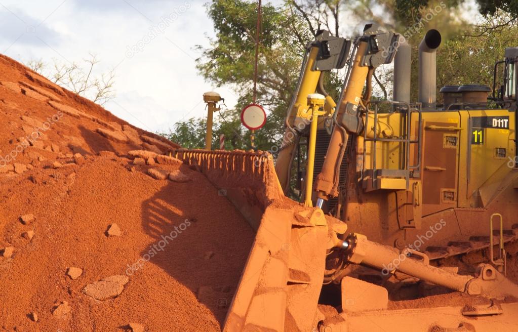 Bauxite mining — Stock Photo © krishnadasekm #51392163 Bauxite mining — Stock Photo © krishnadasekm #51392163