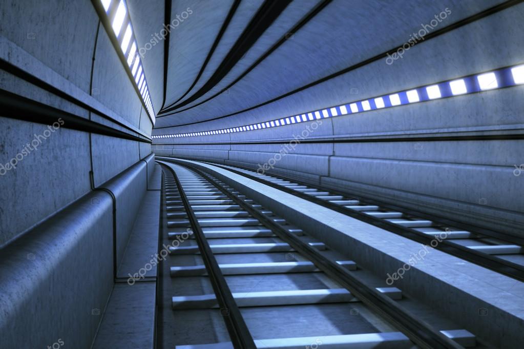 Train Tunnel ⬇ Stock Photo, Image by © chromatika2 #12674361