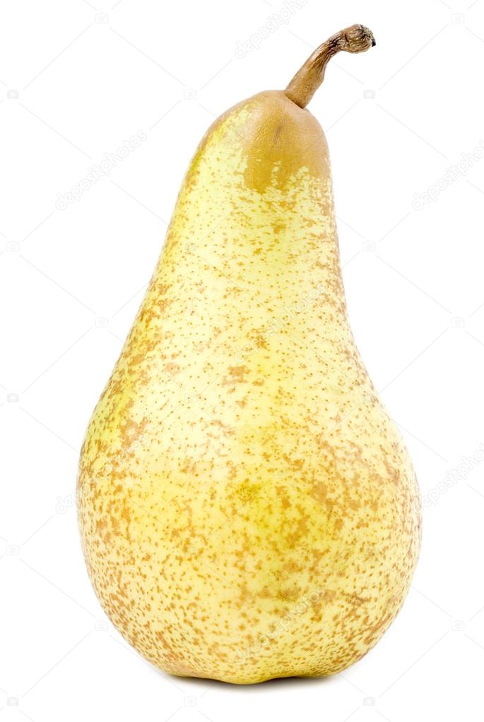 Abate Pear Isolated on White Stock Photo by ©chiyacat 12245205
