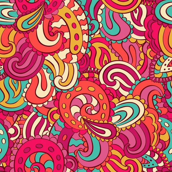 Floral Paisley Seamless Pattern Stock Vector Image By ©lunarus 32124859