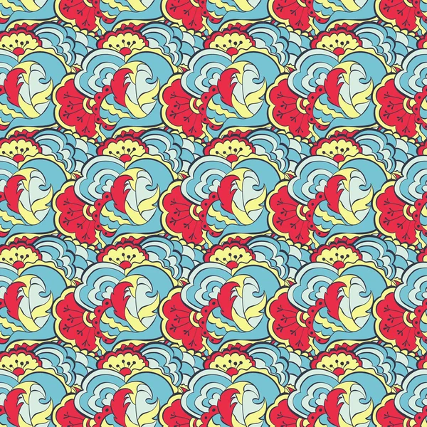 Floral Paisley Seamless Pattern ⬇ Vector Image By © Lunarus Vector