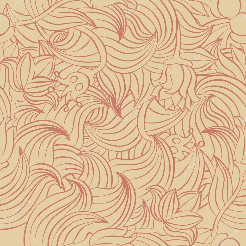 Seamless floral pattern Stock Vector Image by ©Lunarus #32137075