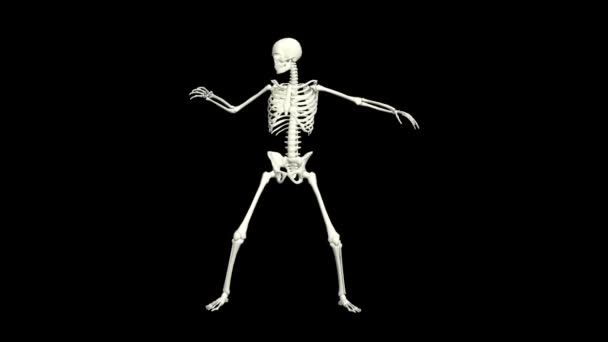 Scary Skeleton Dancing