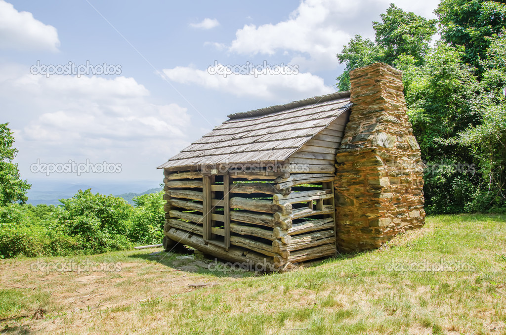 Scenics along blue ridge parkway in west virginia — Stock Photo ...
