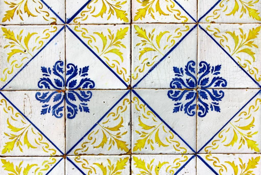 Azulejos, POrtuguese tiles — Stock Photo © tiagoladeira #19630397