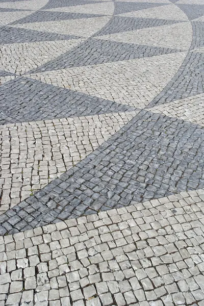 Portuguese Pavement Calcada Portuguesa Traditional Style Pavement Stock ...