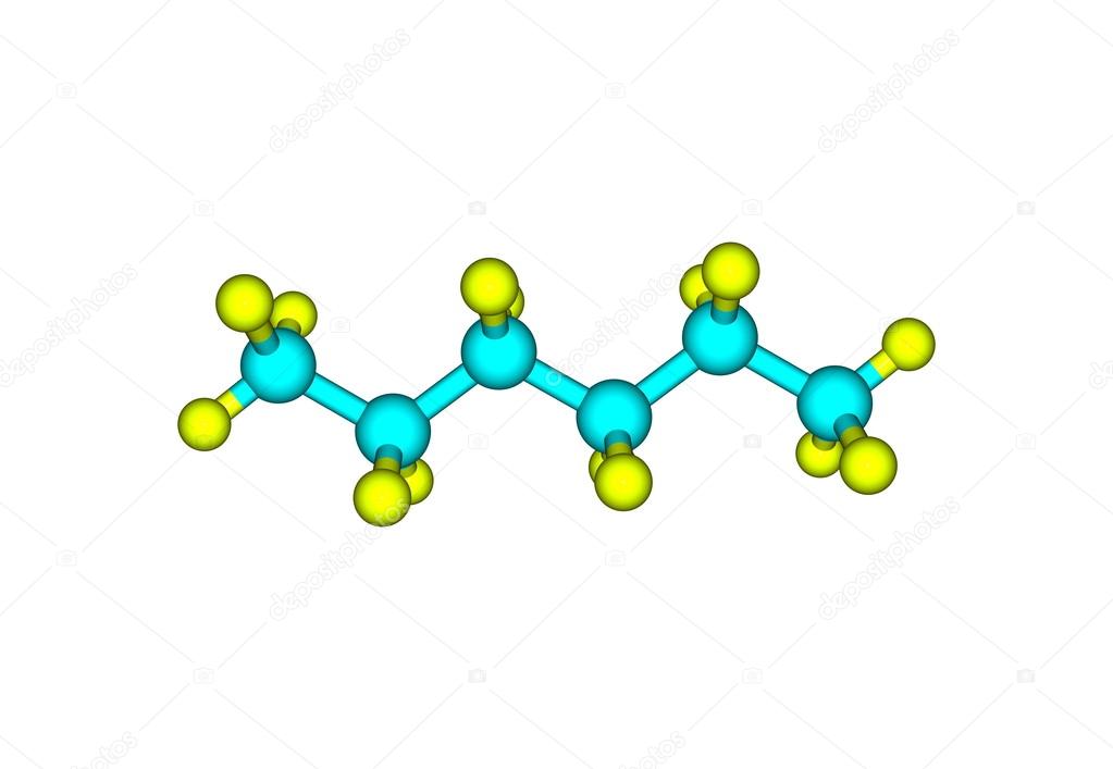 Gasoline Molecular Structure