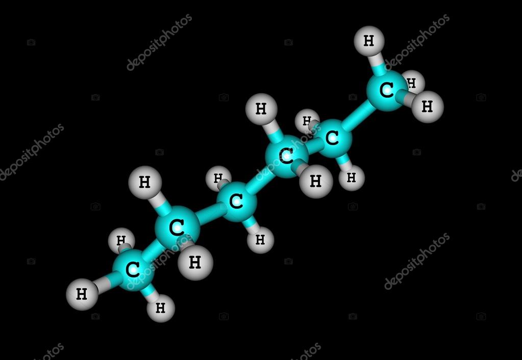 Gasoline Molecular Structure