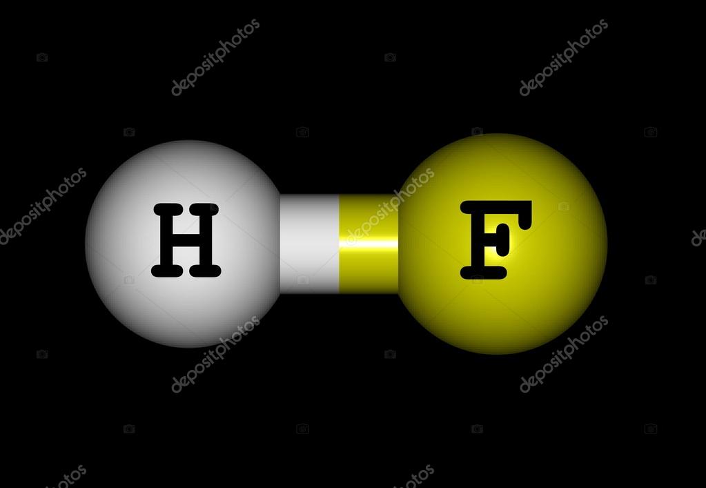 Fluorine Gas Molecule