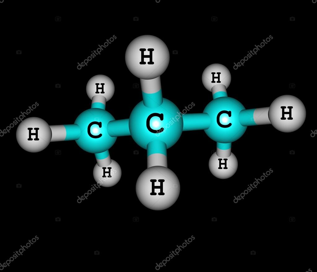Structural Formula Propane