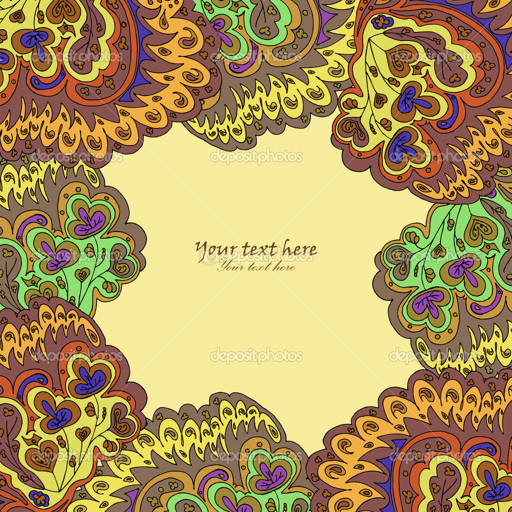 Decorative ornamental frame Stock Vector Image by ©tarik_vision #19717311