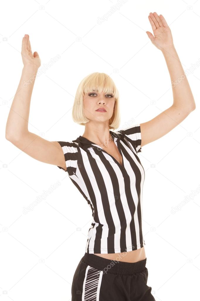 Female Referee Touchdown