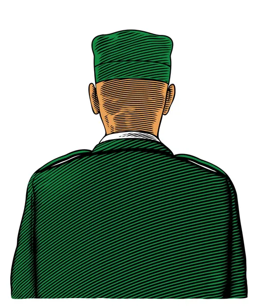 1,599 Man from back Vector Images, Man from back Illustrations ...