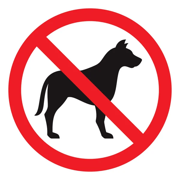 ᐈ Prohibido perros vector de stock, imágenes prohibido entrar perros ...
