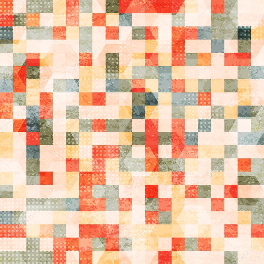 Vintage squares seamless Stock Vector by ©gudinny 24136425