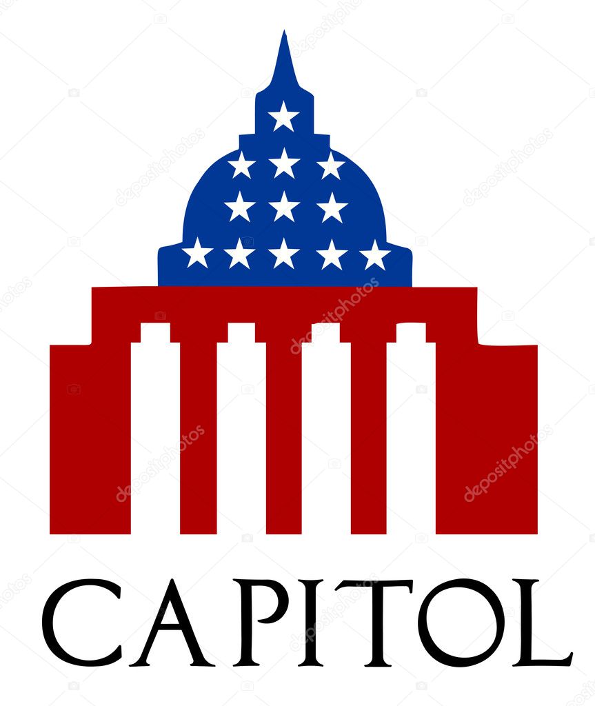 Capitol vector Stock Vector by ©barcova.natalia 26752197