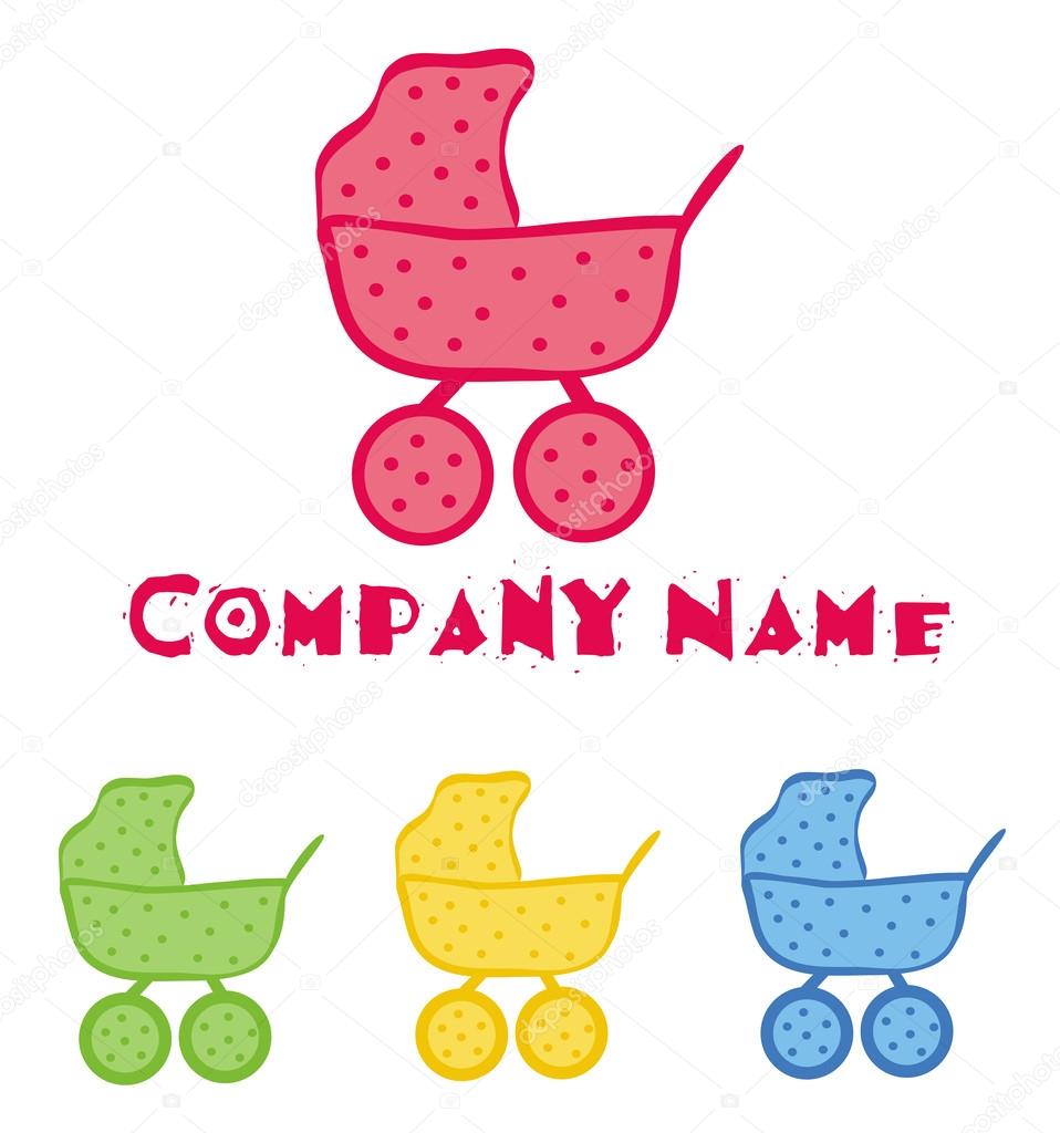 Carro de bebé Vector de Stock de ©barcova.natalia 27191069