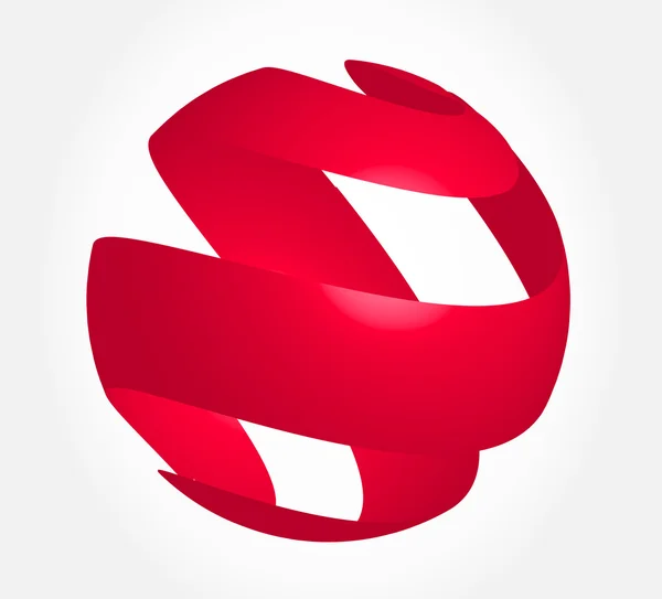 Red globe logo Vector Art Stock Images | Depositphotos