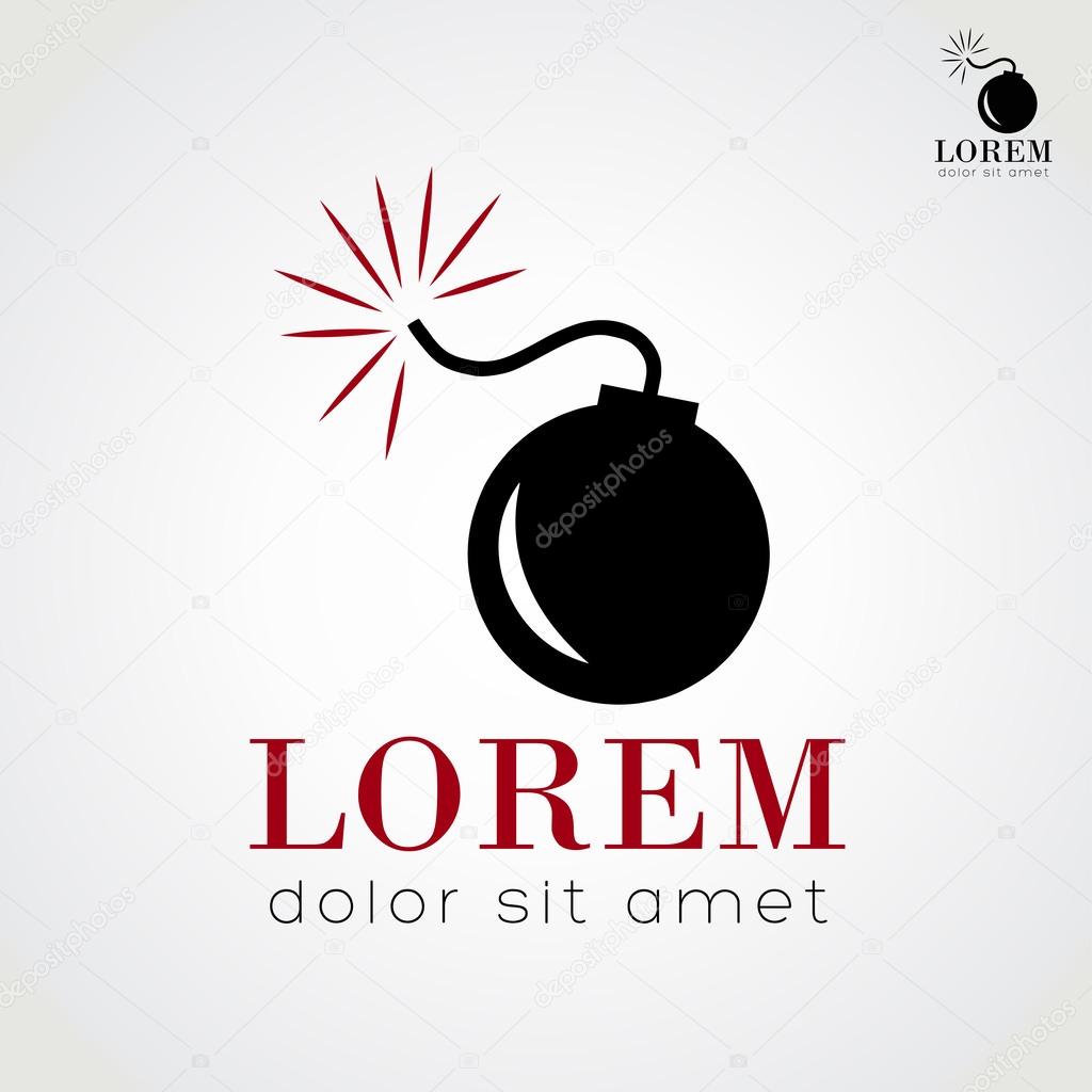 Logo de la bomba. Dise o vectorial. 2024