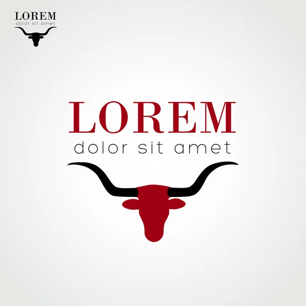 Steer cow logo Vector Art Stock Images | Depositphotos