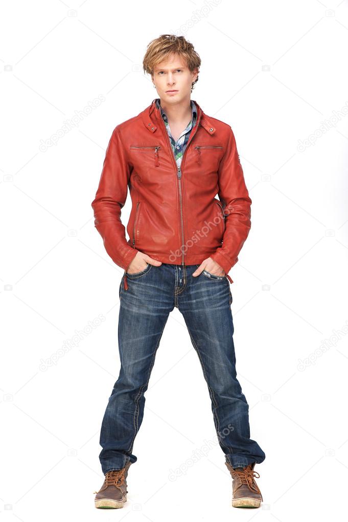 Casual Guy Standing Stock Photo by ©mimagephotos 18302551