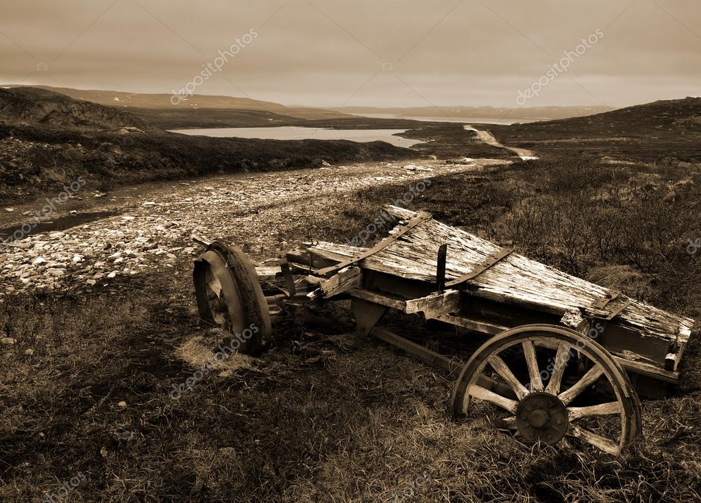 Old Broken Wagon