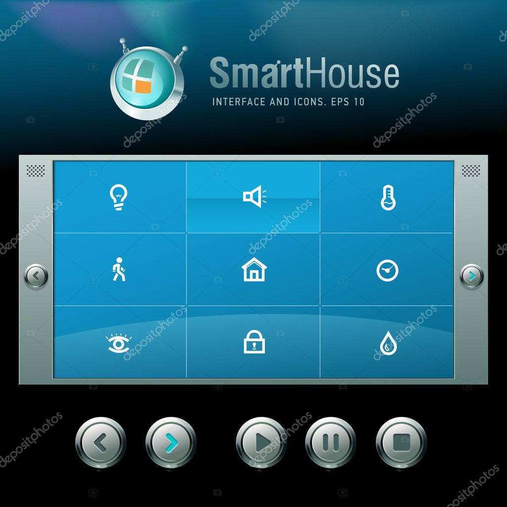 Vector interface and icons Stock Vector by ©azaze11o 12141384 Vector interface and icons Stock Vector by ©azaze11o 12141384