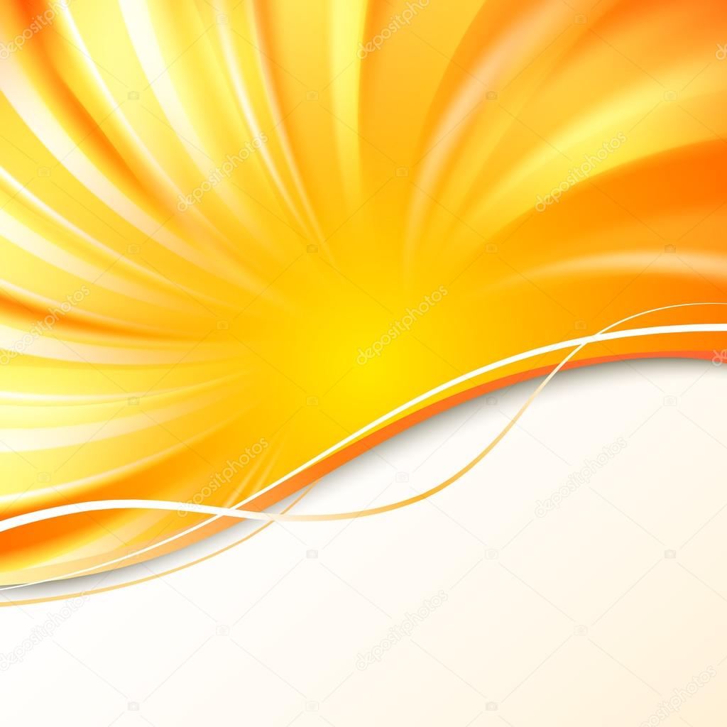 Abstract orange cover. Stock Vector Image by ©Kotkoa #19369545