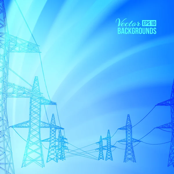 Power line Vector Art Stock Images | Depositphotos