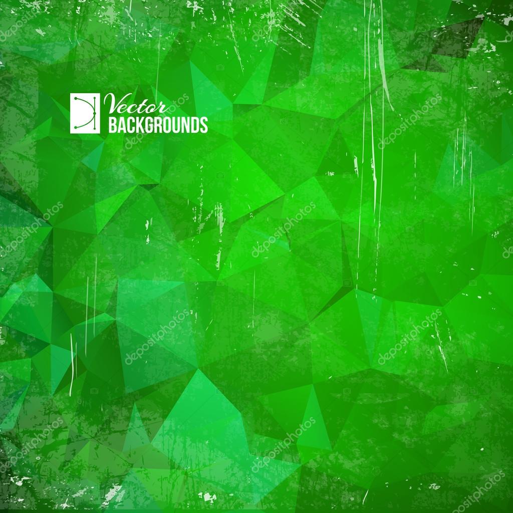 Green triangle Stock Vector by ©Kotkoa 22357303