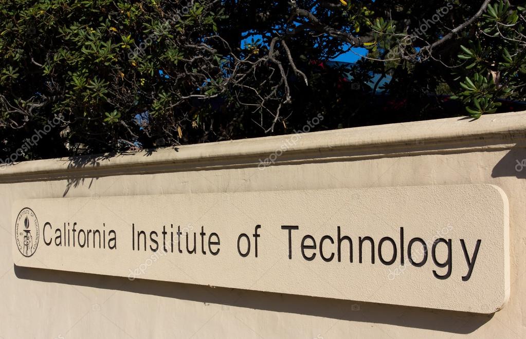 Caltech Entrance Sign Stock Photo by ©wolterke 33675961