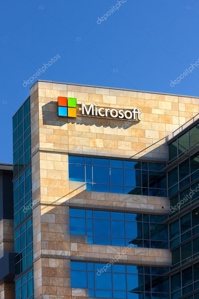 Microsoft Building — Stock Editorial Photo © wolterke #40325171