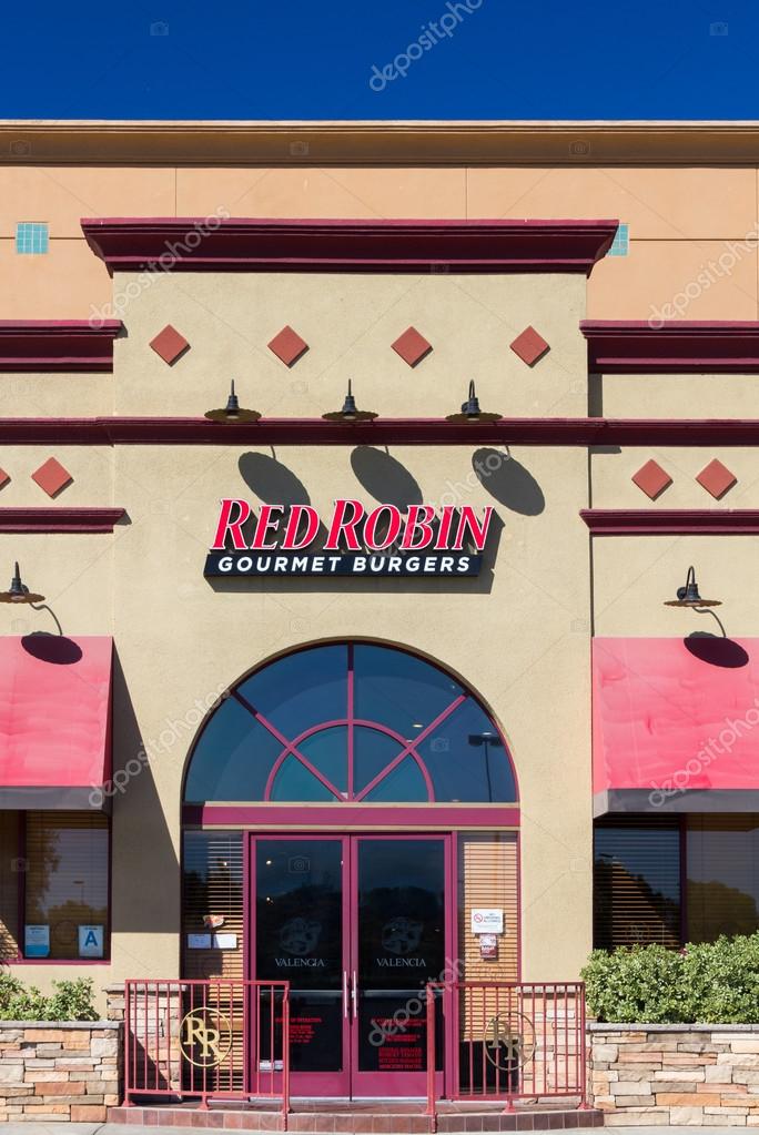 Red Robbin Gourmet Burgers Restaurant Exterior — Stock Editorial Photo ...