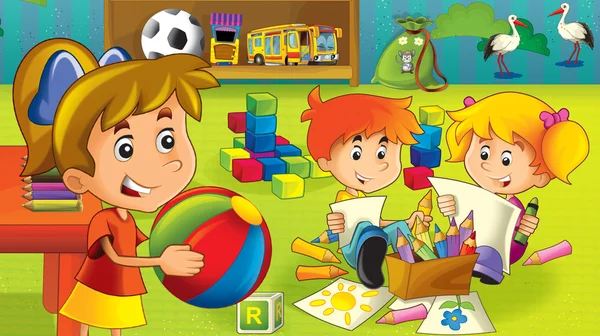 Children learning cartoon Stock Photos, Royalty Free Children learning ...