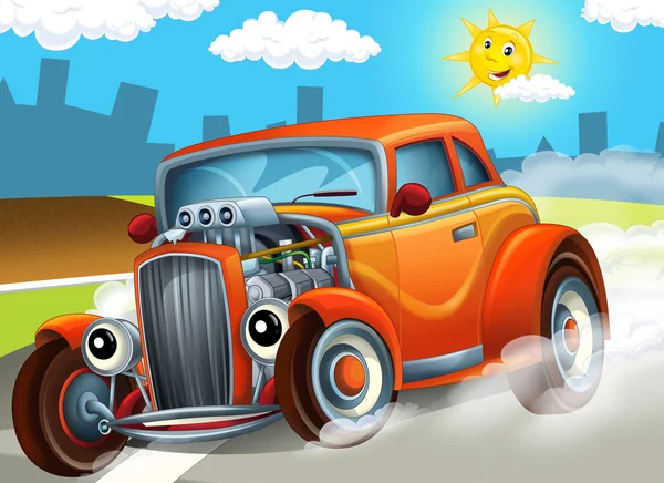 Auto kreslený stock fotografie, royalty free Auto kreslený obrázky ...