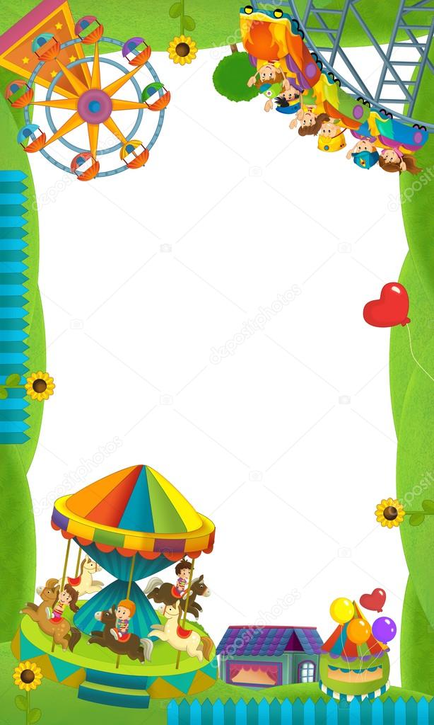 The funfair frame — Stock Photo © illustrator_hft #21285977