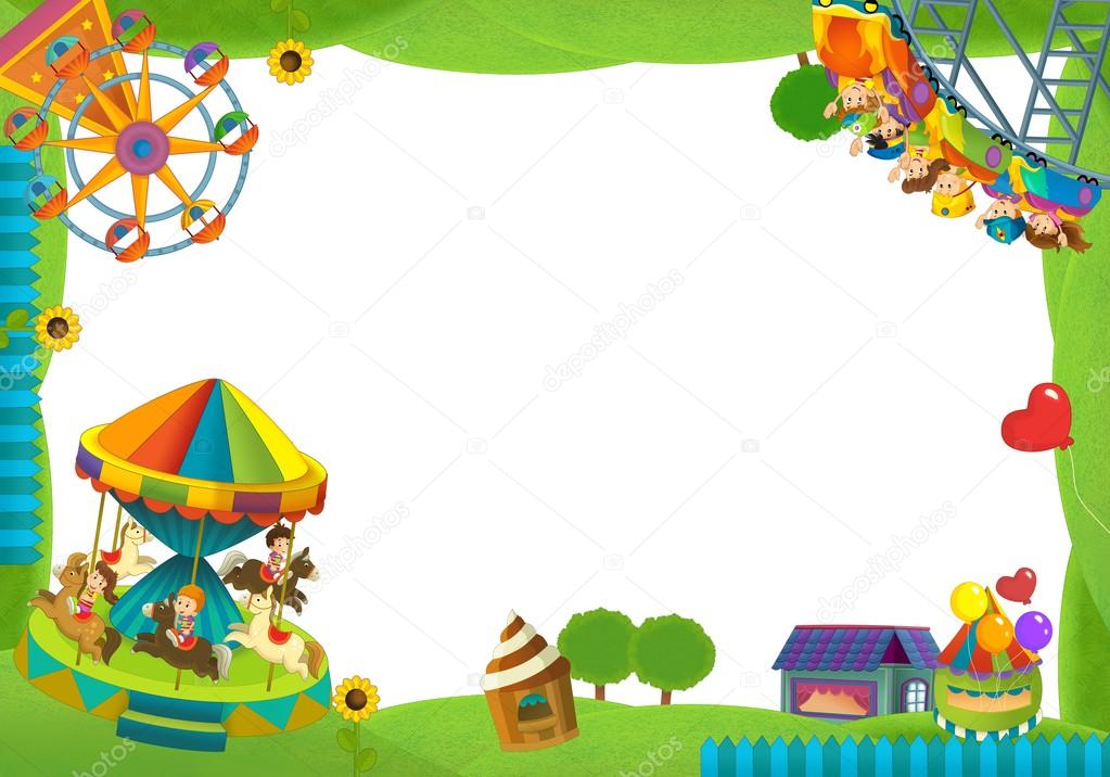 The funfair frame — Stock Photo © illustrator_hft #21286013